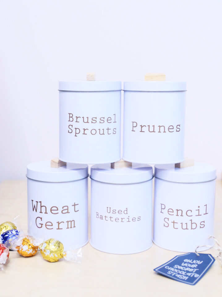 DIY Chocolate Gift Idea: Secret Chocolate Stash!