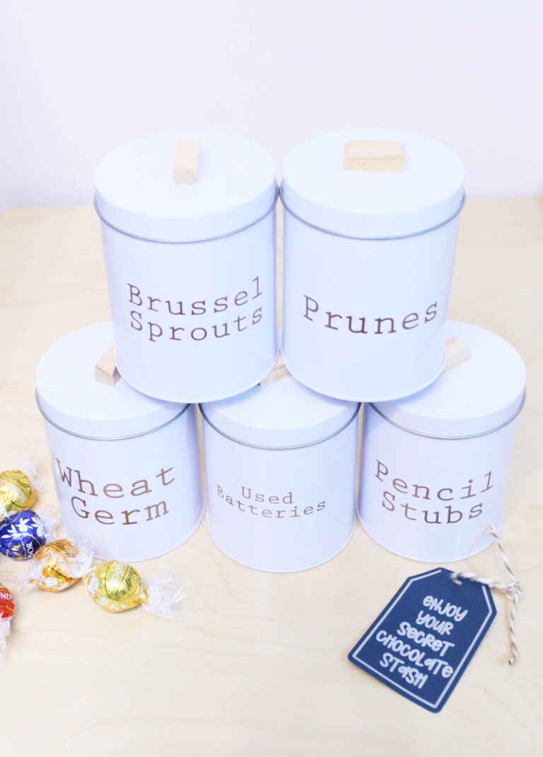 DIY Chocolate Gift Idea: Secret Chocolate Stash!