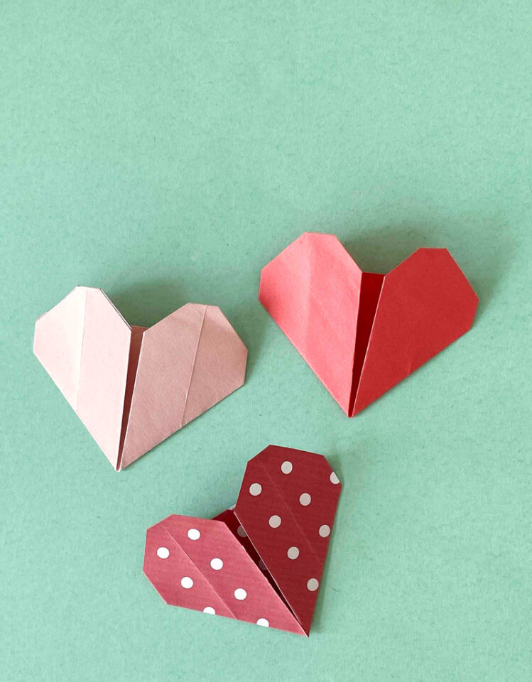 Origami Heart * Moms and Crafters