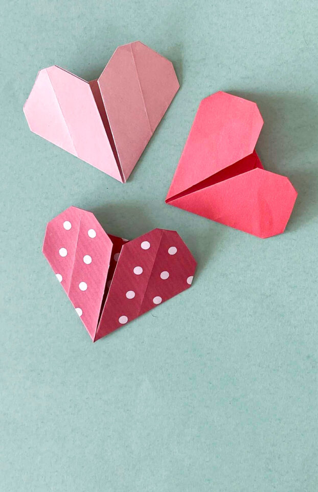 Origami Heart * Moms and Crafters