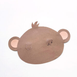 Paper Bag Monkey Puppet * Moms and Crafters