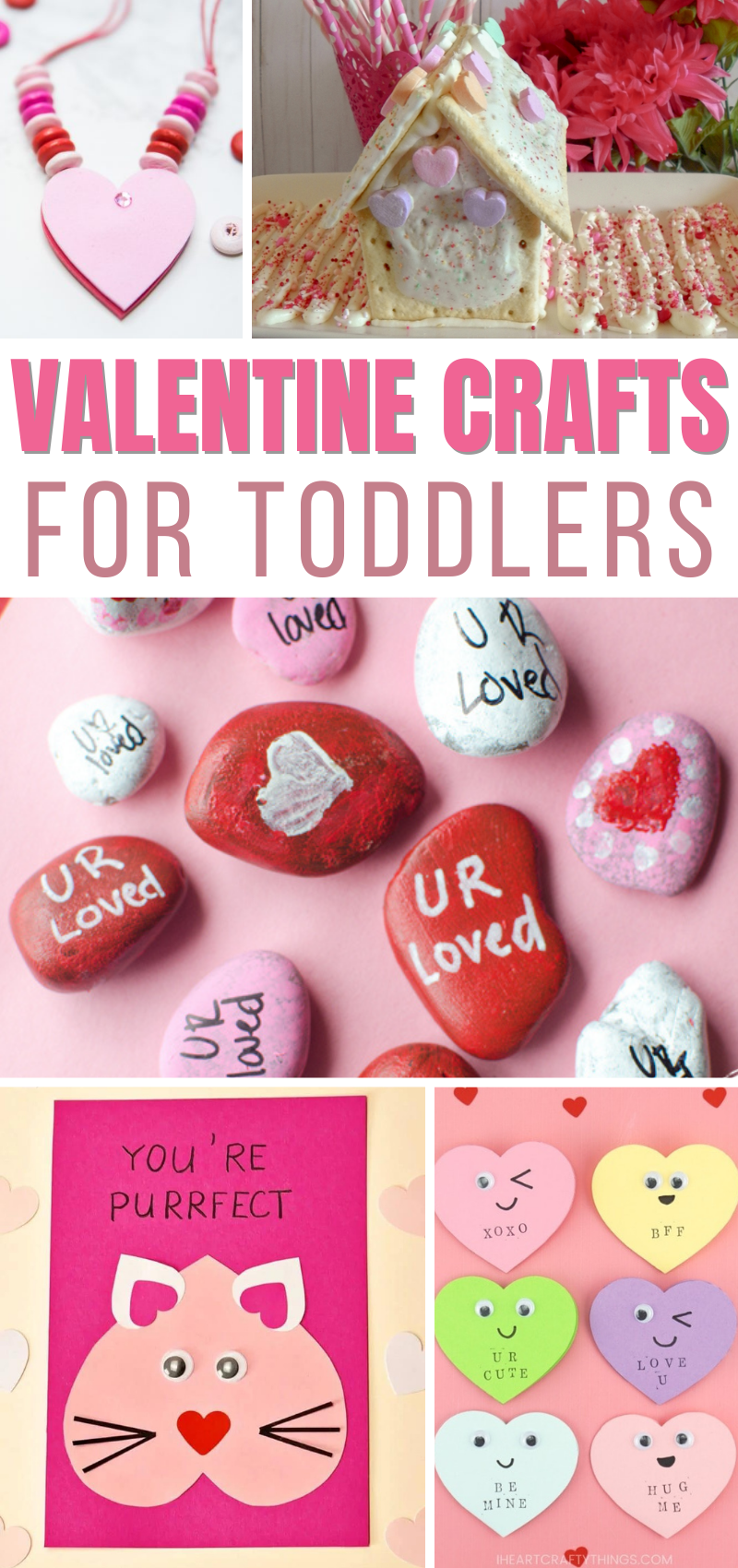 20 Valentines Crafts for Toddlers * Moms and Crafters