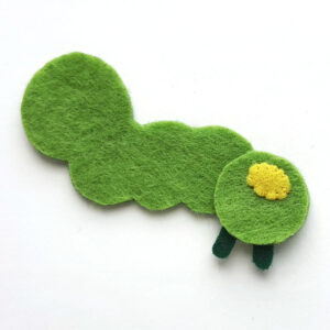 Felt Caterpillar Template * Moms and Crafters