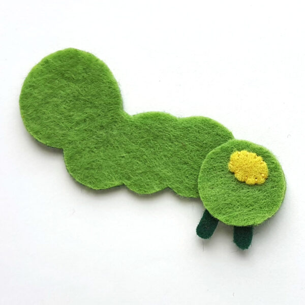 Felt Caterpillar Template * Moms and Crafters