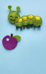 Felt Caterpillar Template * Moms and Crafters