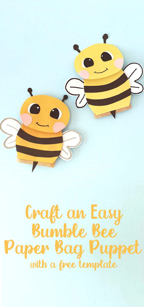 Bee Puppet * Moms and Crafters