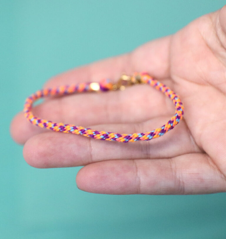 Kumihimo Bracelets: How to Make a Rope Friendship Bracelet