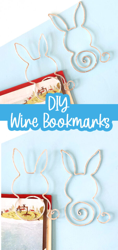 DIY Wire Bookmarks - In a Sweet Bunny Shape