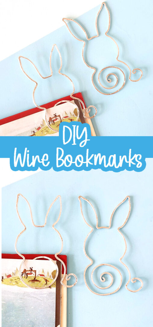DIY Wire Bookmarks - In a Sweet Bunny Shape