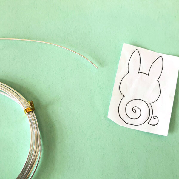 DIY Wire Bookmarks - In a Sweet Bunny Shape