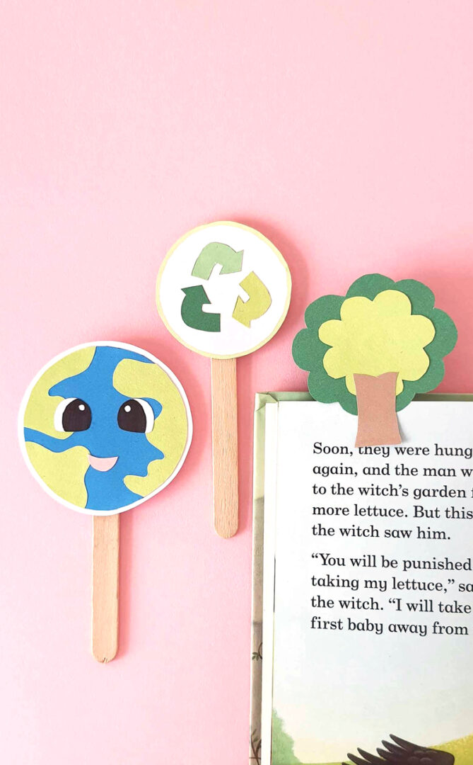 Earth Day Bookmarks - Free Printable Template