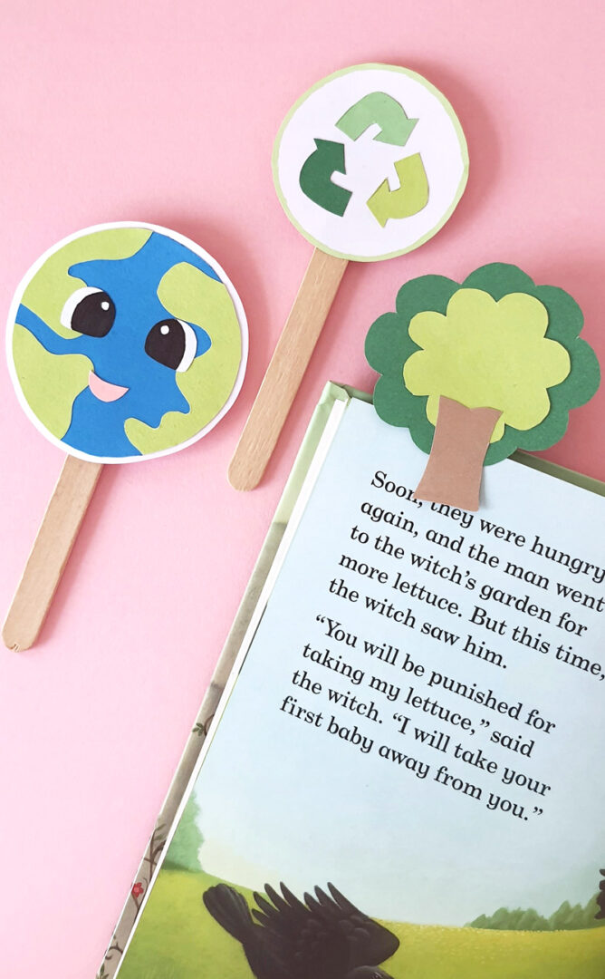 Earth Day Bookmarks - Free Printable Template