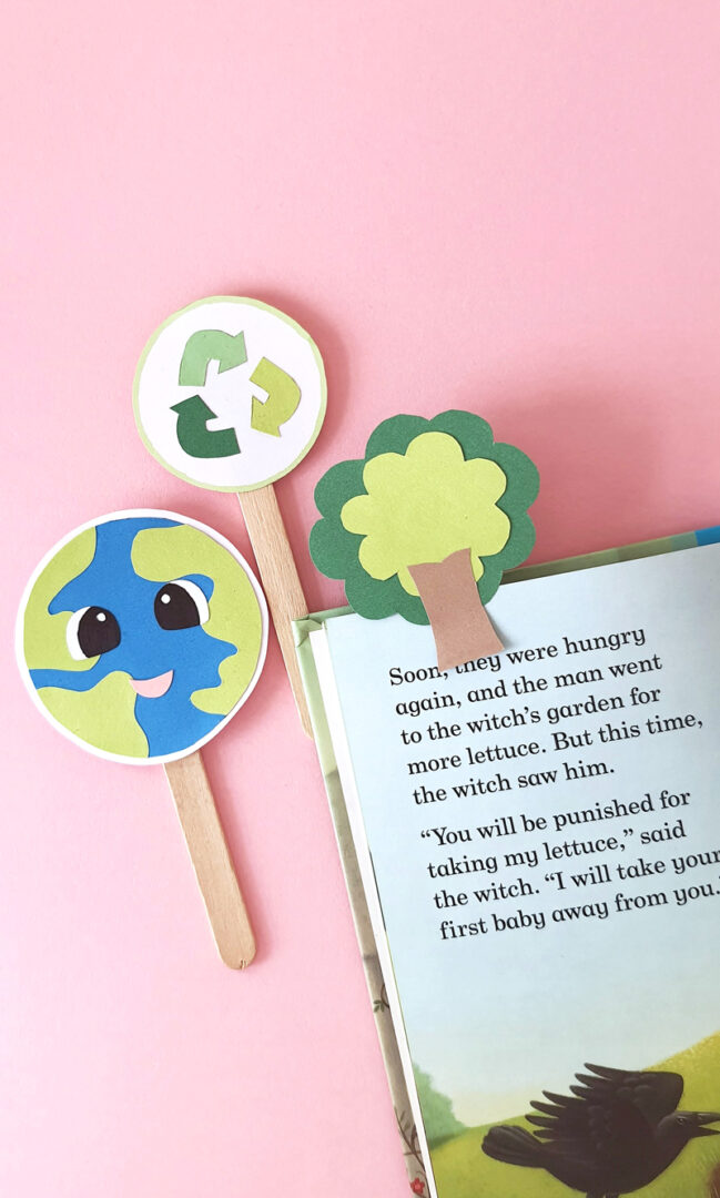 Earth Day Bookmarks - Free Printable Template