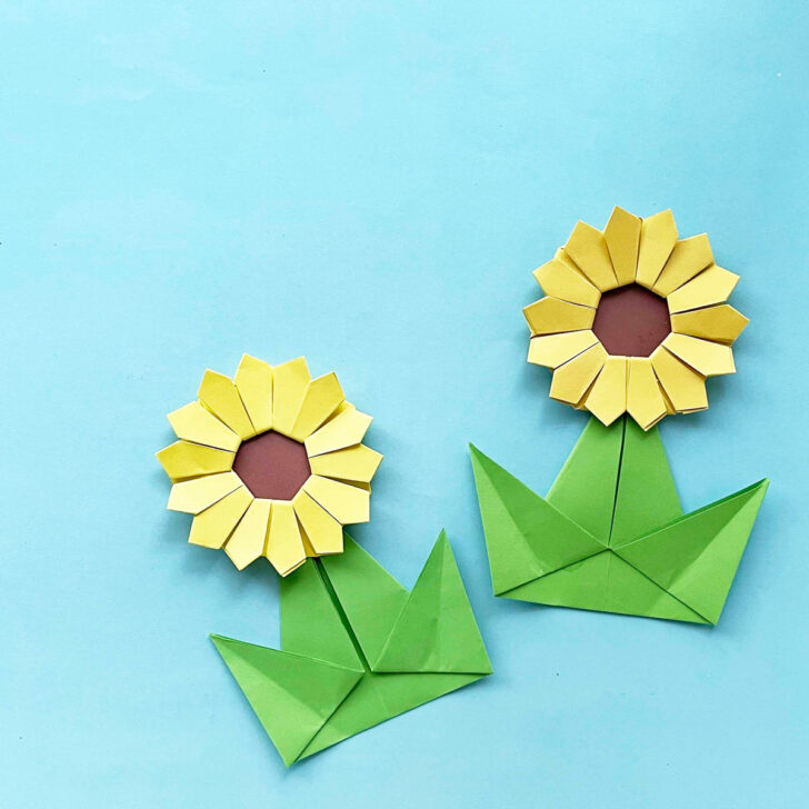 21 Sunflower Crafts using Paper, Recyclables, and more!