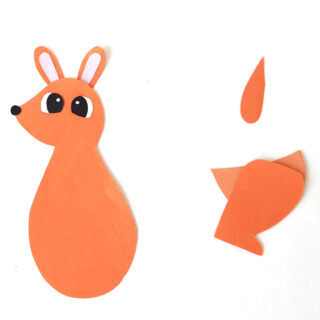 Preschool Kangaroo Craft * Moms and Crafters