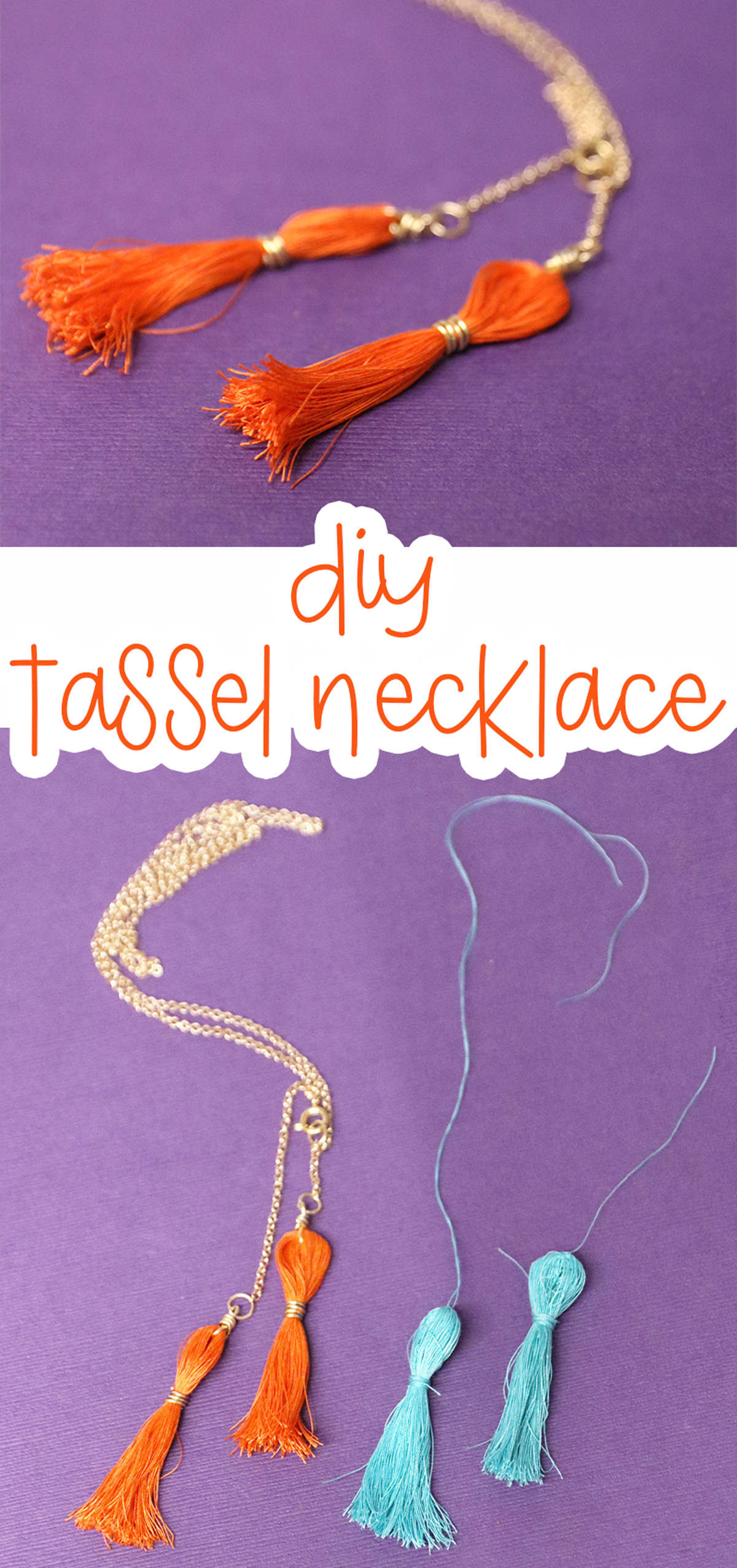 Small Thread Tassels for Earrings & More! * Moms and Crafters