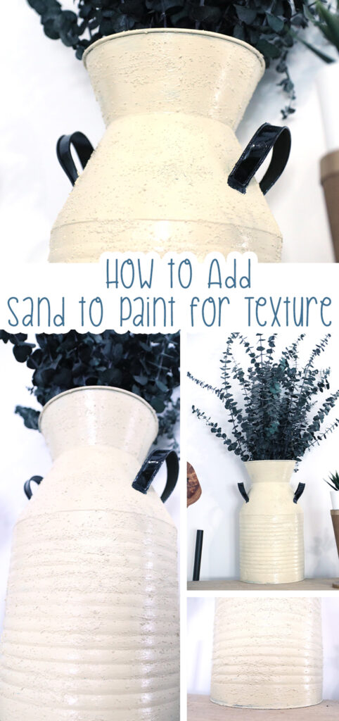Adding Sand to Paint for Texture * Moms and Crafters