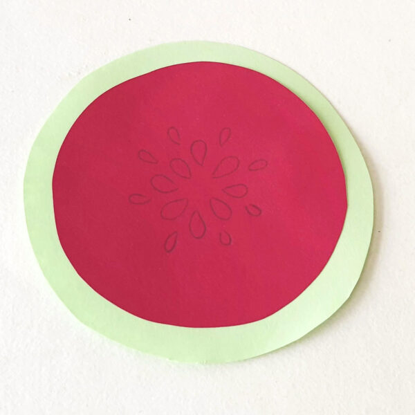 Fruit Paper Fans - A fun summer craft! * Moms and Crafters