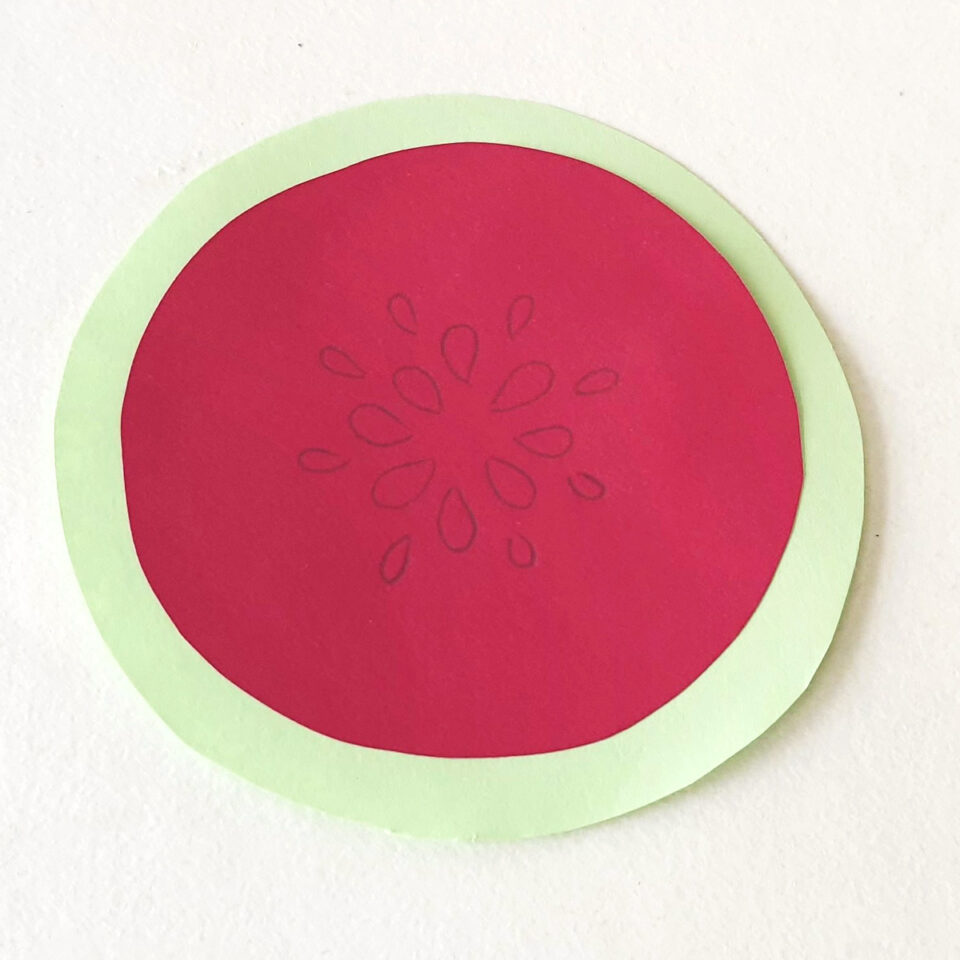 Fruit Paper Fans - A fun summer craft! * Moms and Crafters