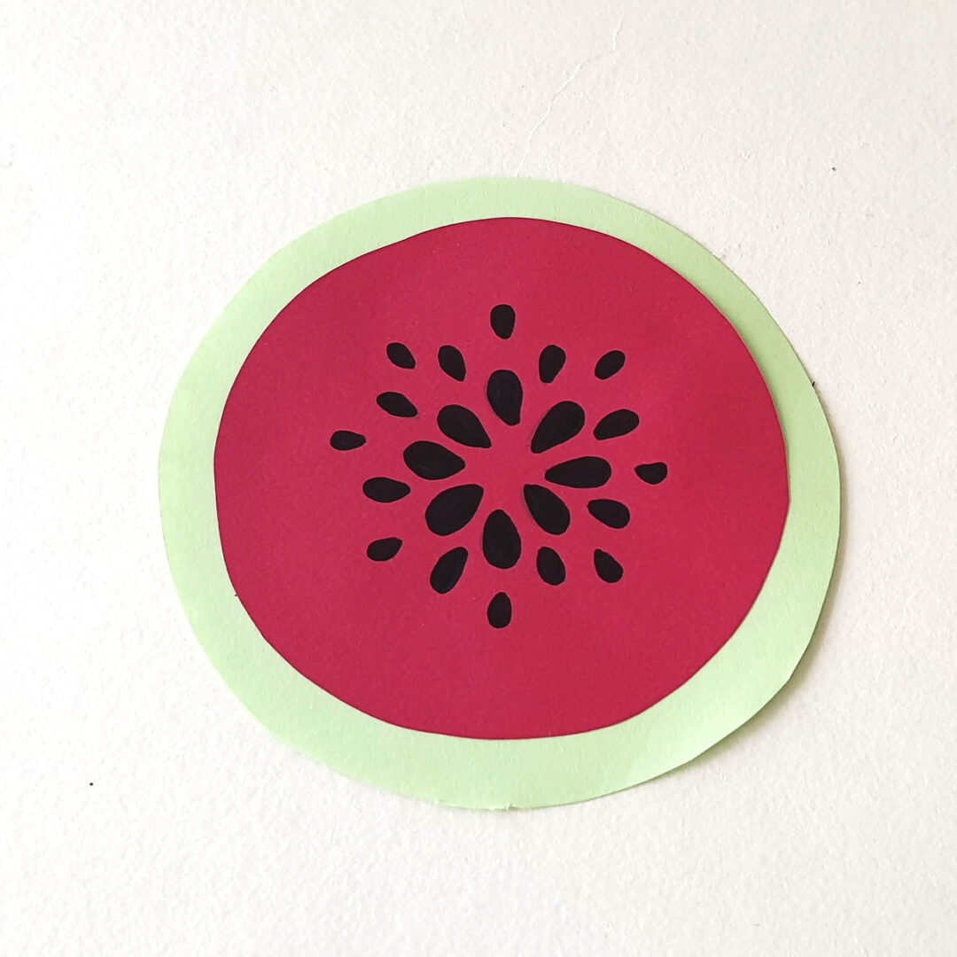 Fruit Paper Fans - A fun summer craft! * Moms and Crafters