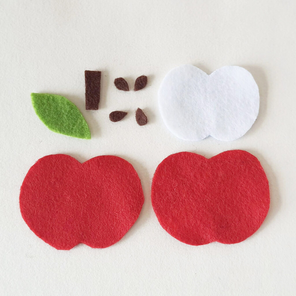 Felt Apple Pencil Topper * Moms and Crafters