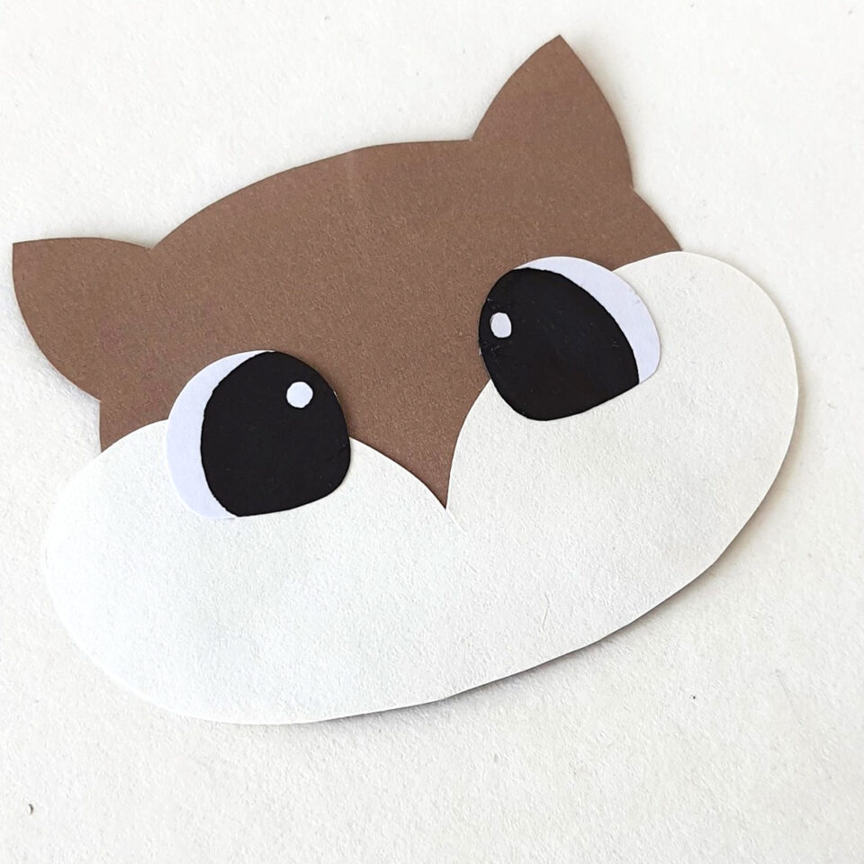 Chipmunk Puppet to Craft & Play! * Moms and Crafters