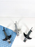 Clothespin Shark Craft for Kids * Moms and Crafters