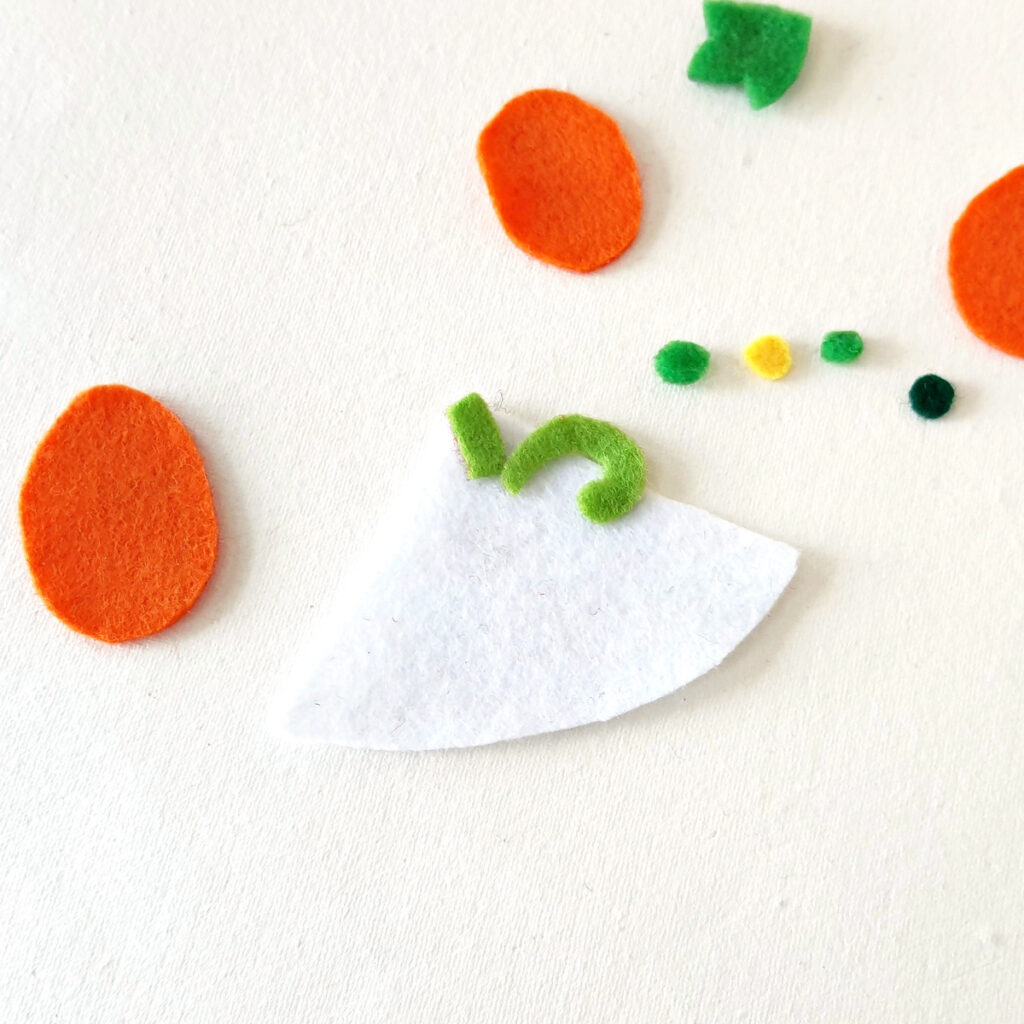 Felt Fall Bookmarks (free template) * Moms and Crafters