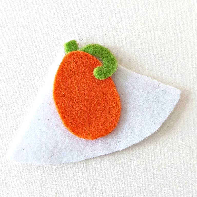 Felt Fall Bookmarks (free template) * Moms and Crafters