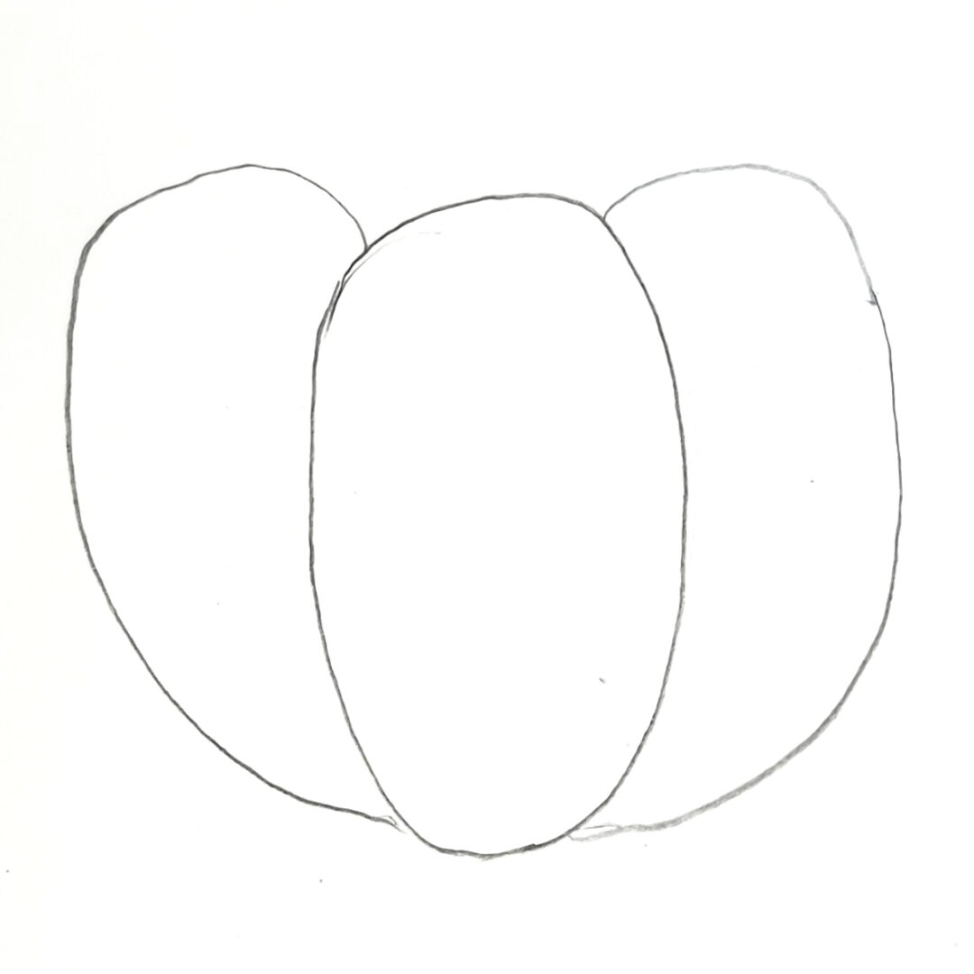 How to Draw a Pumpkin * Moms and Crafters