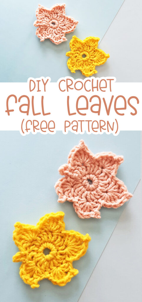 Crochet Maple Leaf Pattern * Moms and Crafters