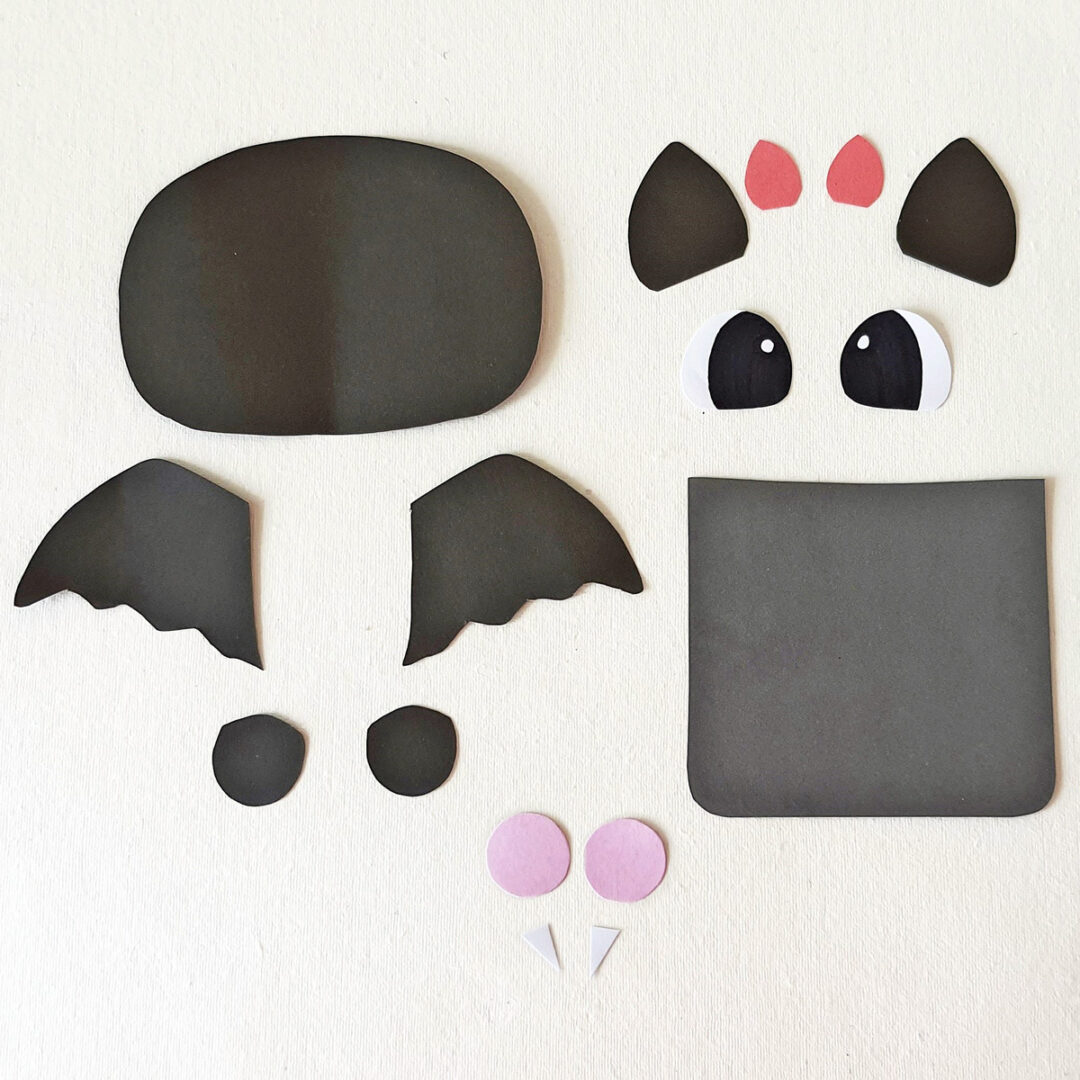 Paper Bag Bat Puppet Craft * Moms and Crafters