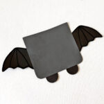 Paper Bag Bat Puppet Craft * Moms and Crafters
