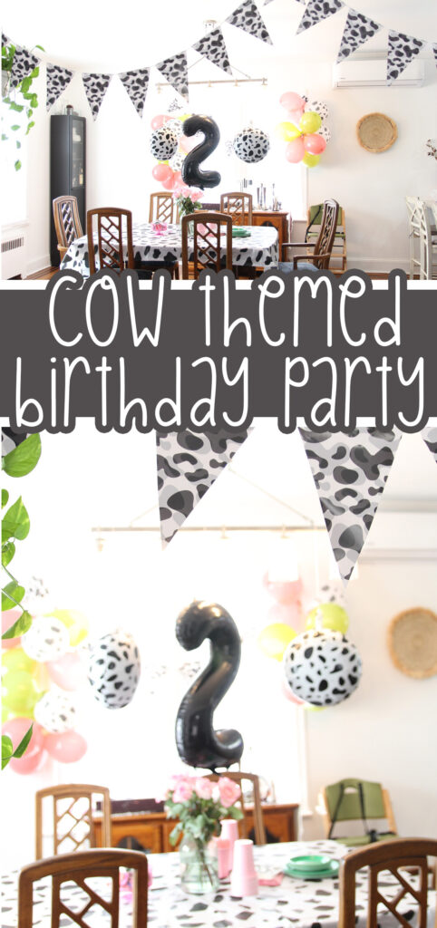 Cow Party Decorations * Moms and Crafters