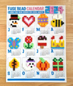 Calendar Fuse Bead Templates * Moms and Crafters
