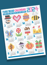 Calendar Fuse Bead Templates * Moms and Crafters
