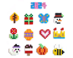 Calendar Fuse Bead Templates * Moms and Crafters