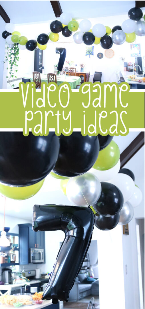 Ideas for a Video Game Party * Moms and Crafters