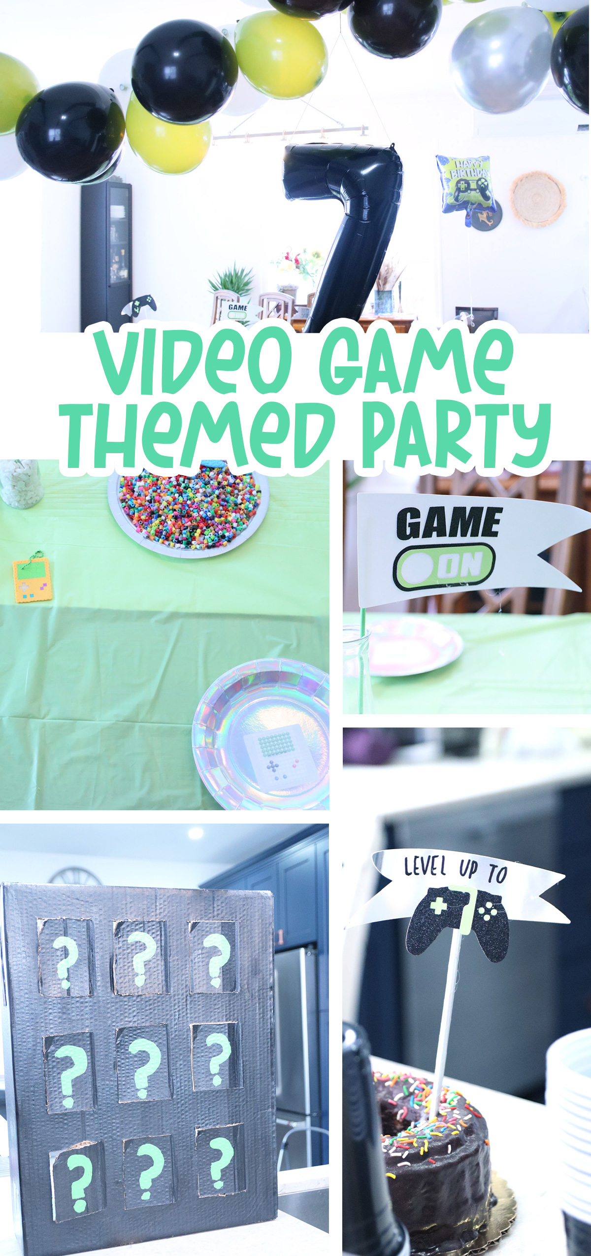 Ideas for a Video Game Party * Moms and Crafters