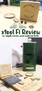 xTool F1 Laser Engraver - Review & Material Tests * Moms and Crafters