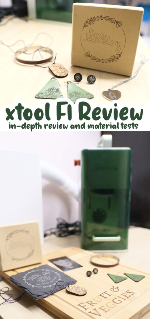 xTool F1 Laser Engraver - Review & Material Tests * Moms and Crafters