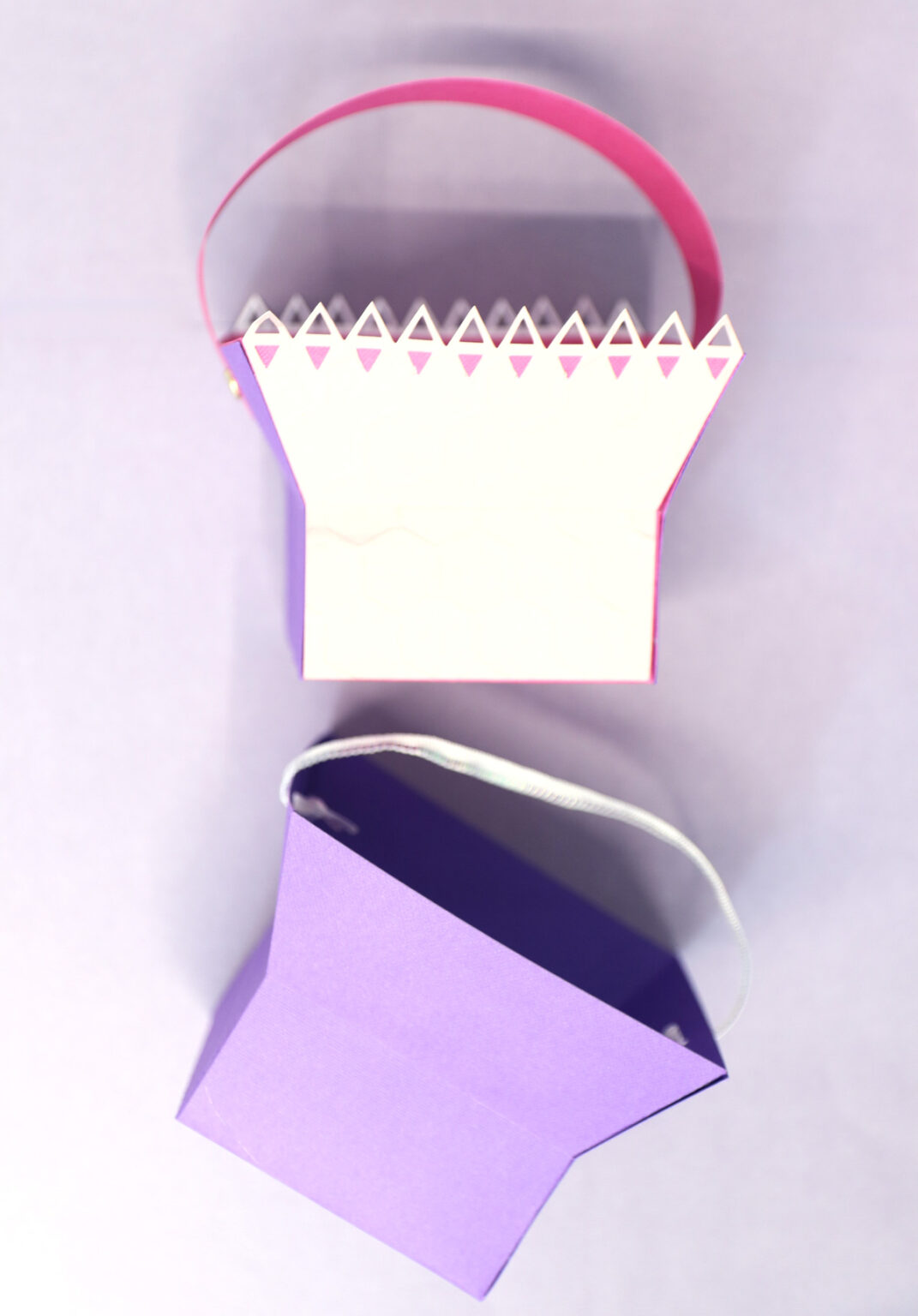 Paper Basket Templates + FREE Printable * Moms and Crafters