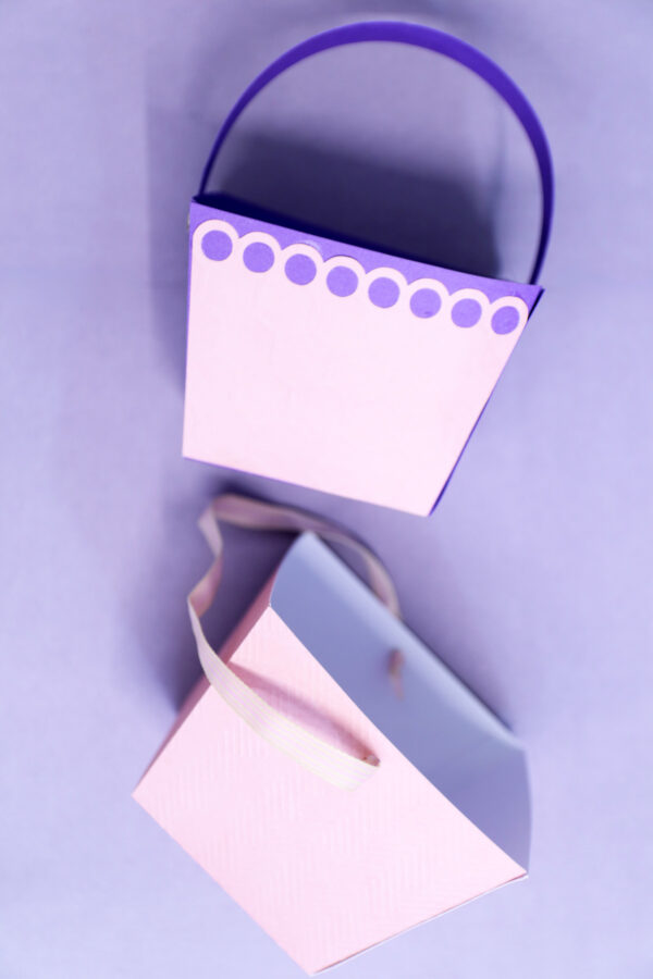 Paper Basket Templates + FREE Printable * Moms and Crafters