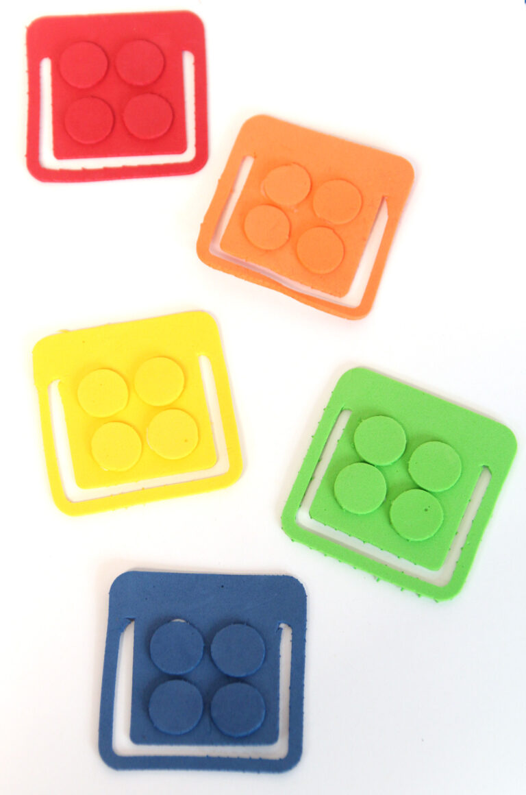 LEGO Bookmarks * Moms and Crafters