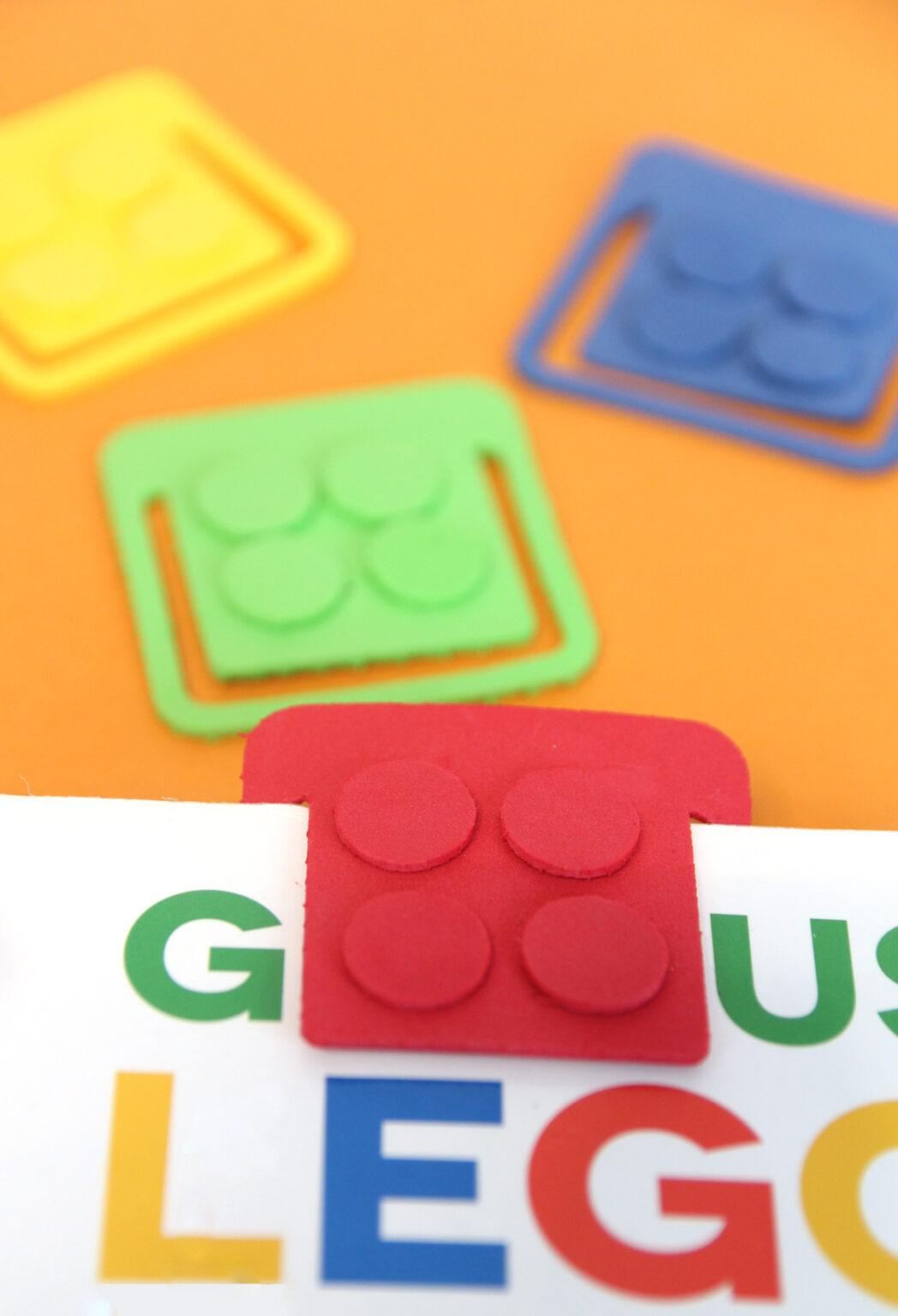 LEGO Bookmarks * Moms and Crafters