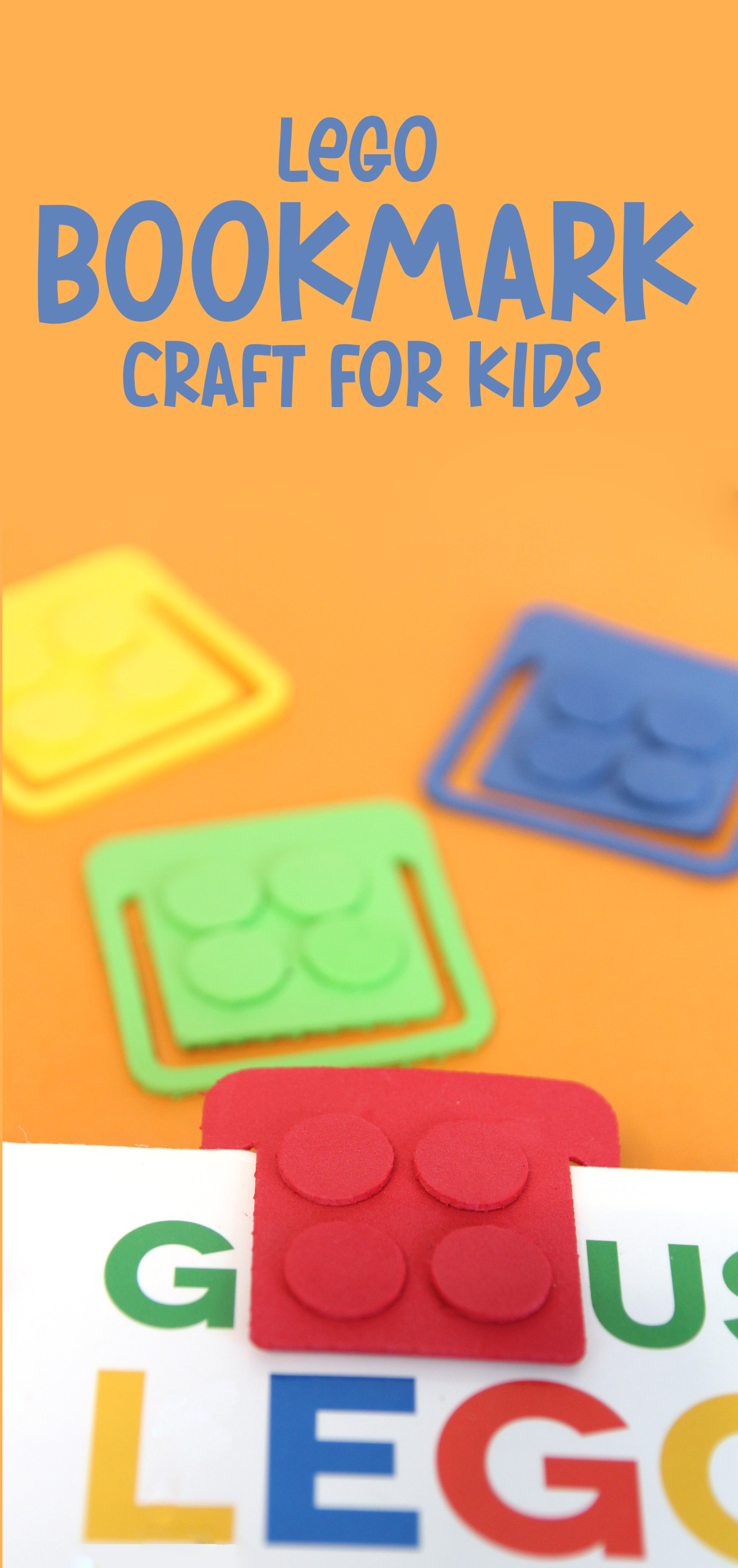 LEGO Bookmarks * Moms and Crafters