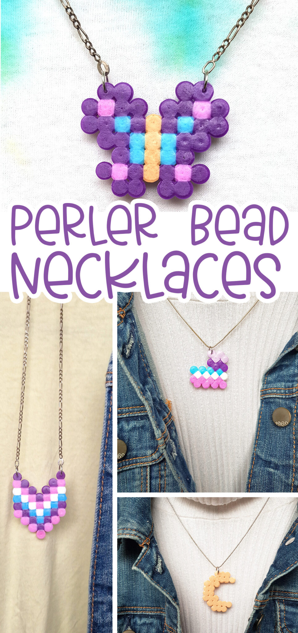 Perler Bead Necklace * Moms and Crafters