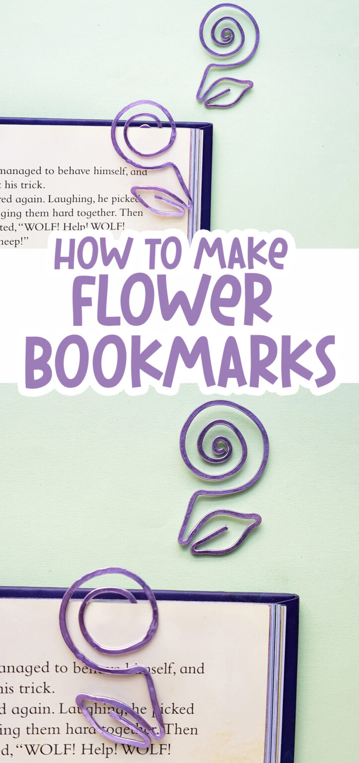 Wire Flower Bookmark * Moms and Crafters