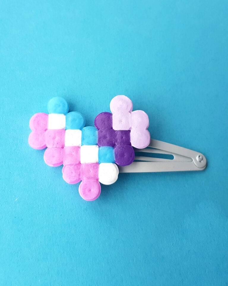 Perler Bead Earrings & Free Template * Moms and Crafters